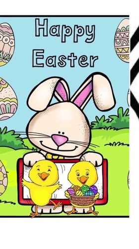 Easter Collaborative Poster- by Oceanview Resources | TpT