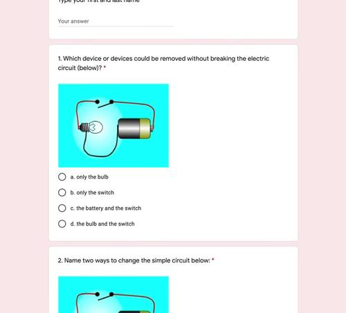 Electricity and Magnetism Tests with Google Forms™ by Love Learning