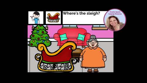 Old Lady Who Swallowed a Bell Interactive Story Companion Speech & Language