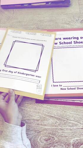 Kindergarten Monthly, Writing, Portfolio, Memory Book, Year Round, Hand ...
