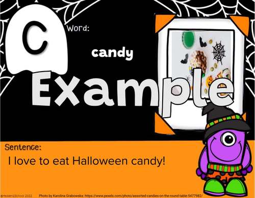 ABCs of Halloween Digital Book by Hedden 2 School | TPT