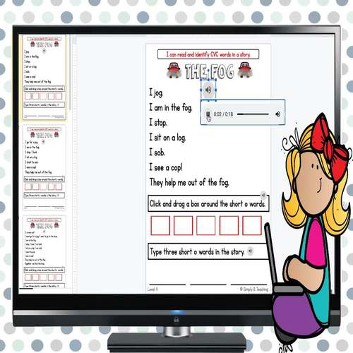 CVC Emergent Readers, Short O by Simply B Teaching | TPT
