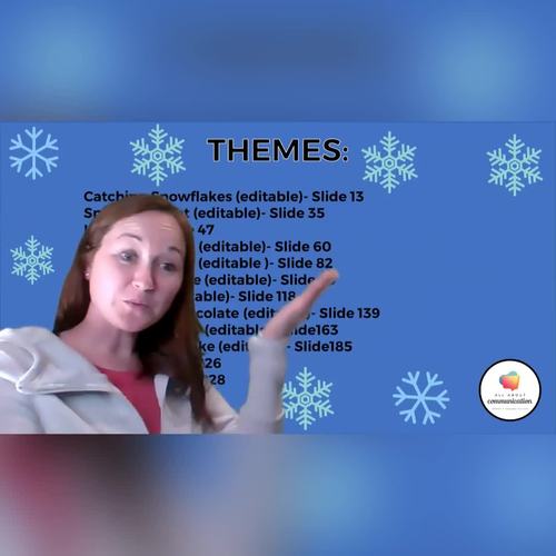 GREEN SCREEN Winter Bundle/NO PRINT Distance Learning | TpT