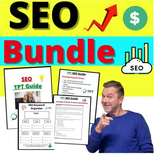 TPT Seller SEO Bundle Search Engine Guide Keyword Tracker by ...