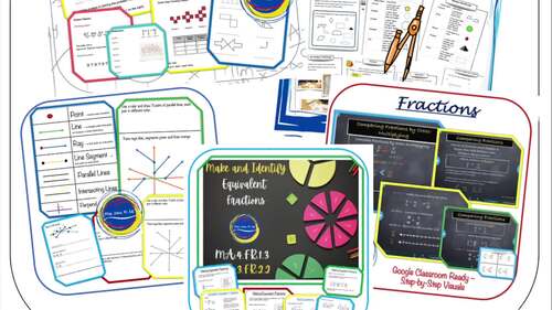 4th Grade Year Long Florida B.E.S.T. Math Bundle by Mrs Lena | TPT