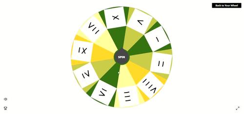 Roman Numerals within 10 Bingo Interactive Digital Classroom PreK Grade ...