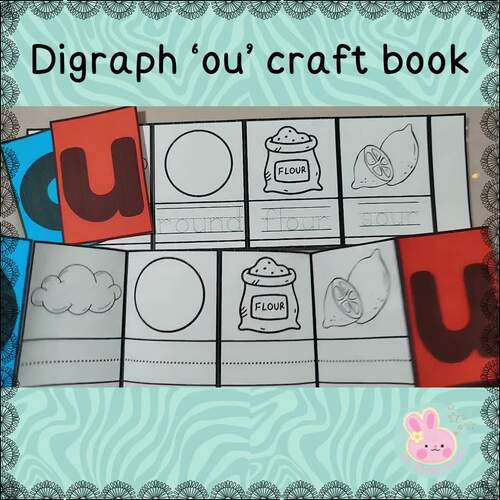 Digraph (ou) Craft | Phonics Activity for Kindergarten & 1st Grade
