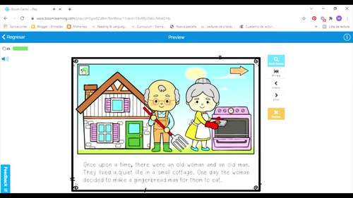 Christmas Story Boom Cards: THE GINGERBREAD MAN | Reading comprehension ...