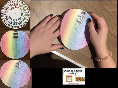 Spanish Craft Perpetual Calendar by Minute by Minute Spanish with Ellen ...