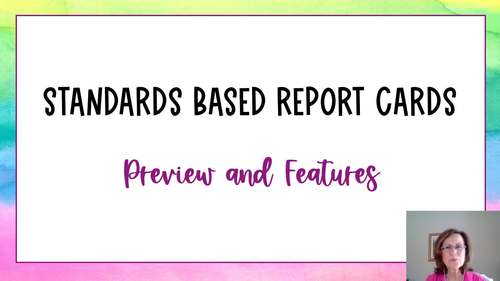 Standards Based Report Card 3rd Grade Common Core for Quarters by ...