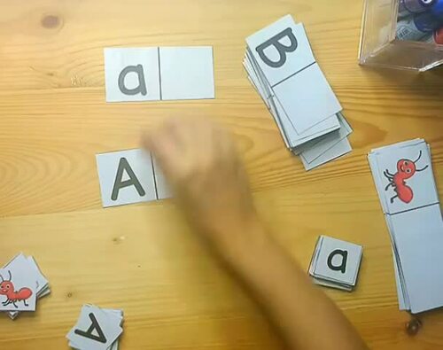 Uppercase and Lowercase Letter Writing and Match Activity | TPT