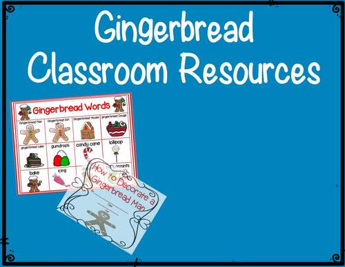 Gingerbread Unit: Activities & Centers by The Teaching Scene by Maureen