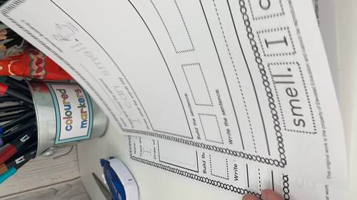 Kindergarten literacy centers and morning work - I can - sight words ...