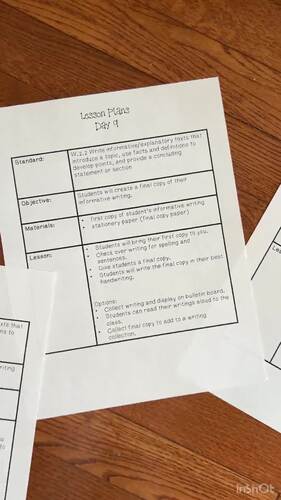 Informative Writing Bundle, Clouds, W 2.2, W2.5 by BXC Creations