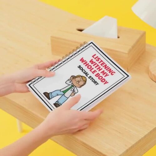 Whole Body Listening Social Story With Poster Self Reflection Sheet SEL ...
