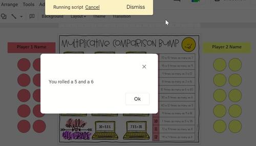Multiplicative Comparisons Digital and Printable Bump Game - 4th Grade Math