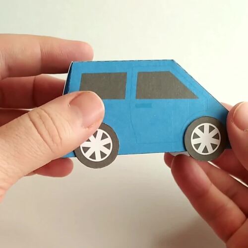 CAR Type C. Paper Toy / Gift Box by ixia3d | TPT