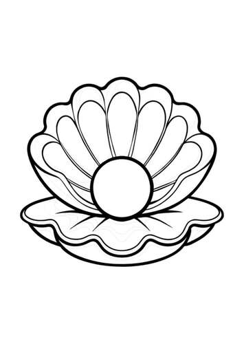 Ocean Oasis Coloring Pages: Simple Bold & Easy Ocean Animals Coloring Book