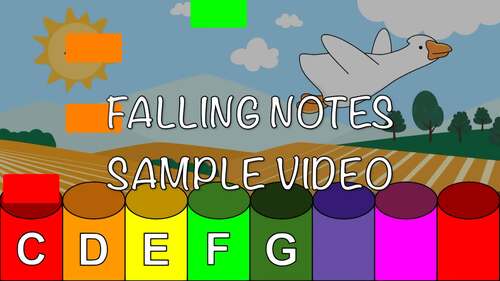 Go Tell Aunt Rhodie - Boomwhacker Play Along Videos and Sheet Music