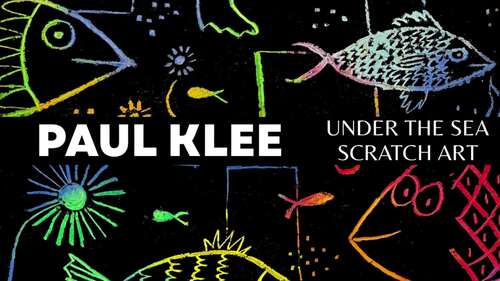 PAUL KLEE SUMMER OCEAN ART PROJECT W/ ACTIVITY BOOK & 3 LESSONS FOR ...