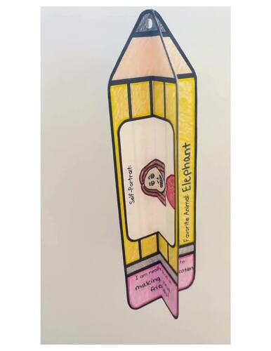 All About Me Pencil 3D Craft Activity | Back to School & Get to Know Me