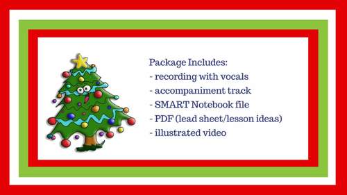 Christmas Program Song with Backing Track - Christmas Concert Song