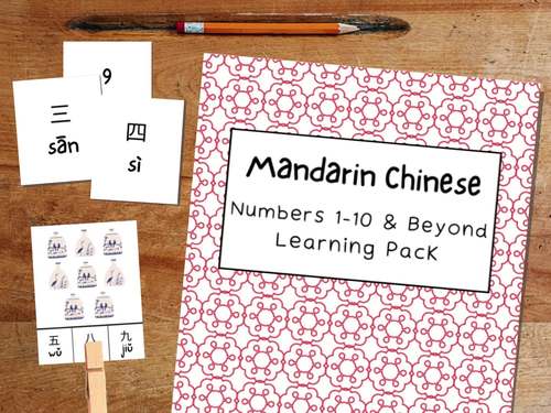 Learn Numbers in Mandarin Chinese by Corrie Pennington | TPT