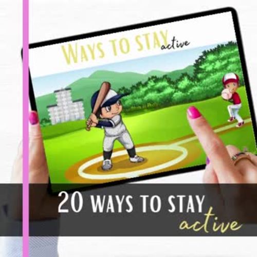 Virtual simulation for physical health, staying active boom cards