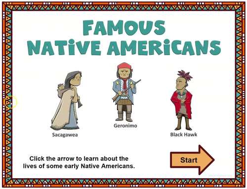 Famous Native Americans Digital Scavenger Hunts BUNDLE by CarolJ Creations