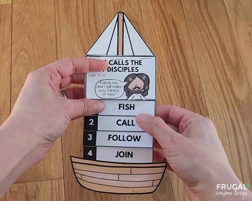 Fishers of Men Craft, Come Follow Me Jesus Calls His First Disciples ...