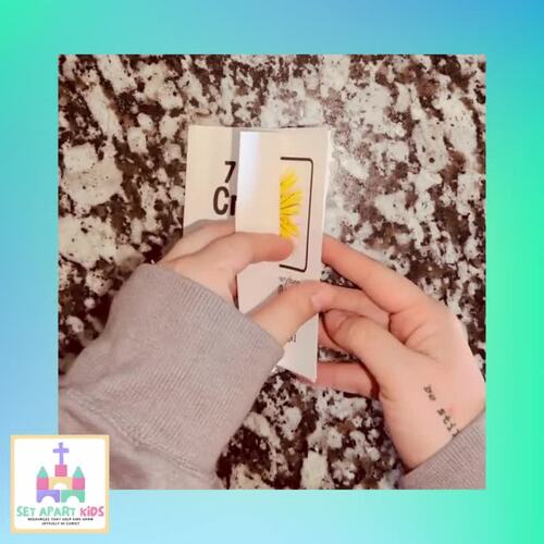 Genesis 7 Days of Creation Mini Book Printable | Sunday School Bible Craft
