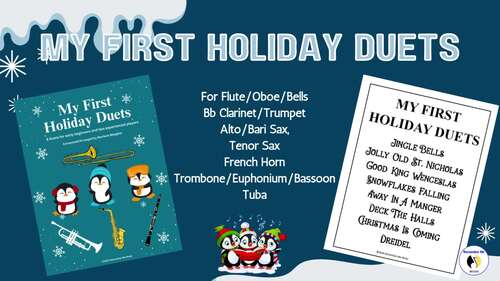 My First Holiday Christmas Duets, Beginning Clarinet or Trumpet | TPT