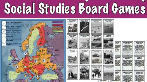 20th Century History Board Games #19 - World War II - 1942 by History ...