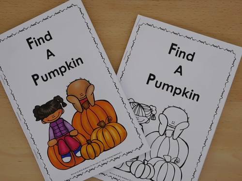 Printable Book | Pumpkin Patch Song by Lessons by Molly | TPT