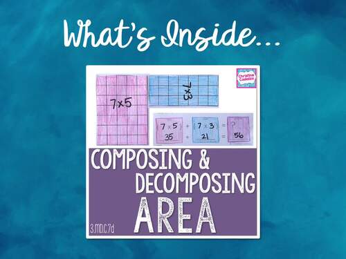 Area- Composing and Decomposing Area - Composite Shapes by Christine ...