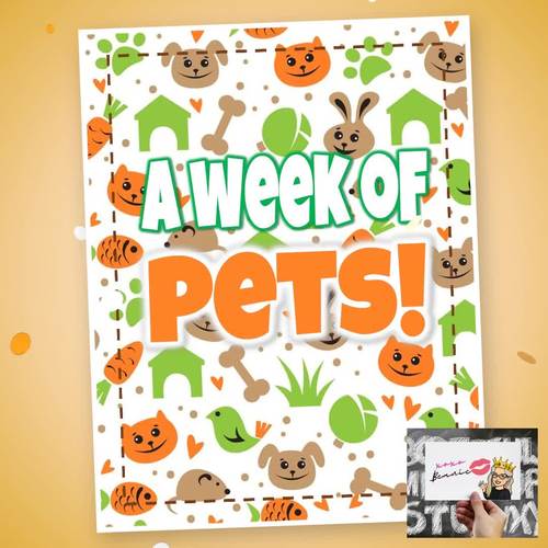 PreK theme week: PETS by XOXO Beanie | TPT