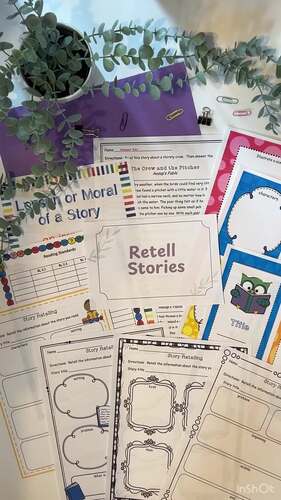 Retell Stories Bundle, RL 2.2 by BXC Creations | TPT