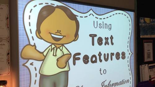 Using Text Features to Locate Information - Common Core (BUNDLE)