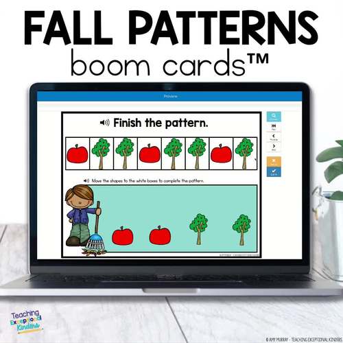 Subitize to 5 Fall Themed Boom Cards ™ | TpT