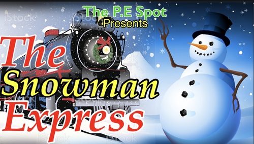 Distance Learning Physical Education Video: "The Snowman Express"