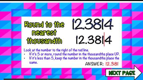 Rounding Decimals Interactive Activities BUNDLE!! by Martha's Resource ...