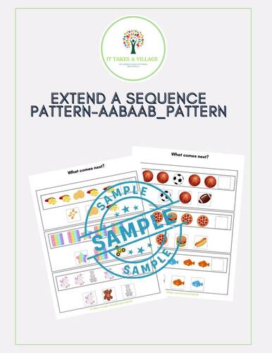 Sequencing-extend an AABAAB sequence pattern(compatible with ABLLS-R B22)