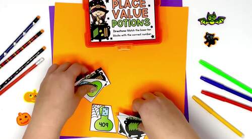 October Halloween Math Centers | 2nd Grade | Task Cards & Activites for ...