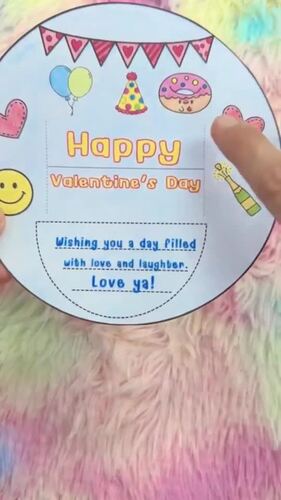 Valentine's Day 3D Pop-Up Card Craft | 10 Templates | printableActivity