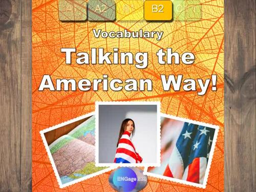Talking the American Way / Complete Communicative ESL Lesson for B2 Lvl ...