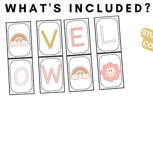 Calm Pastel Classroom Decor | Sound Wall | Editable | *NEW | TPT