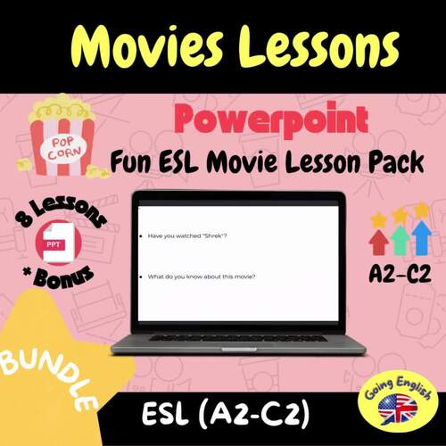 Fun ESL Movie Lessons Pack – Cartoon-Based Classes for Learners at ...