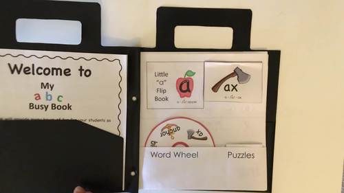 My abc Busy Book by Word Family Readers | Teachers Pay Teachers