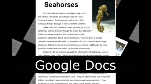 Nonfiction Reading Passages Google Forms Slides Docs Bundle 6th 7th Grade