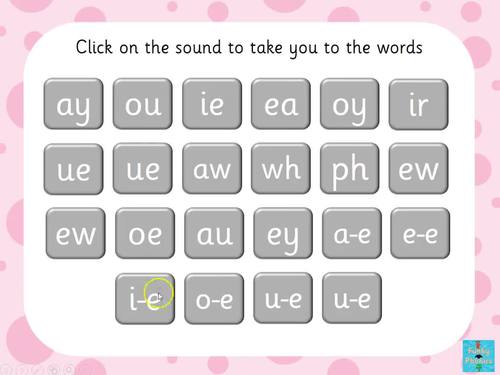 Phase 5 - Words PowerPoint by Funky Phonics | TPT